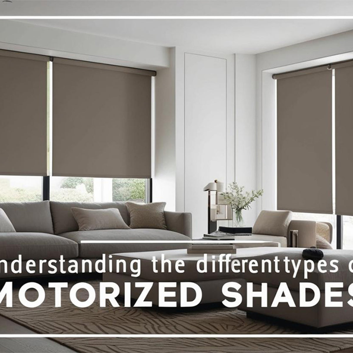 Understanding the Different Types of Motorized Shades – BlindsMagic