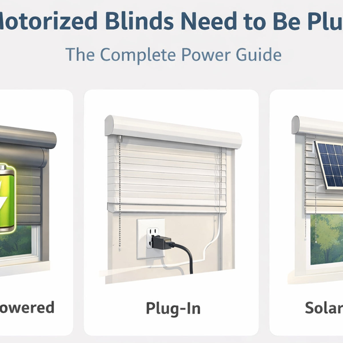 Do Motorized Blinds Need to Be Plugged In? The Complete Power Guide ...