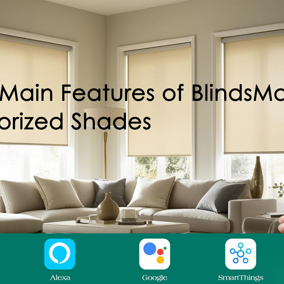 The Main Features of BlindsMagic Motorized Shades