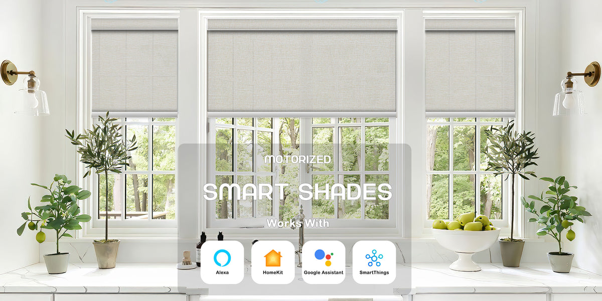 Buy Custom Smart Remote Motorized Window Blinds & Shades – BlindsMagic