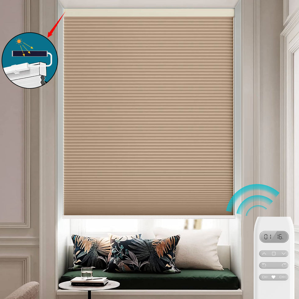 Buy Motorized Cellular Window Shades for Modern Homes – BlindsMagic
