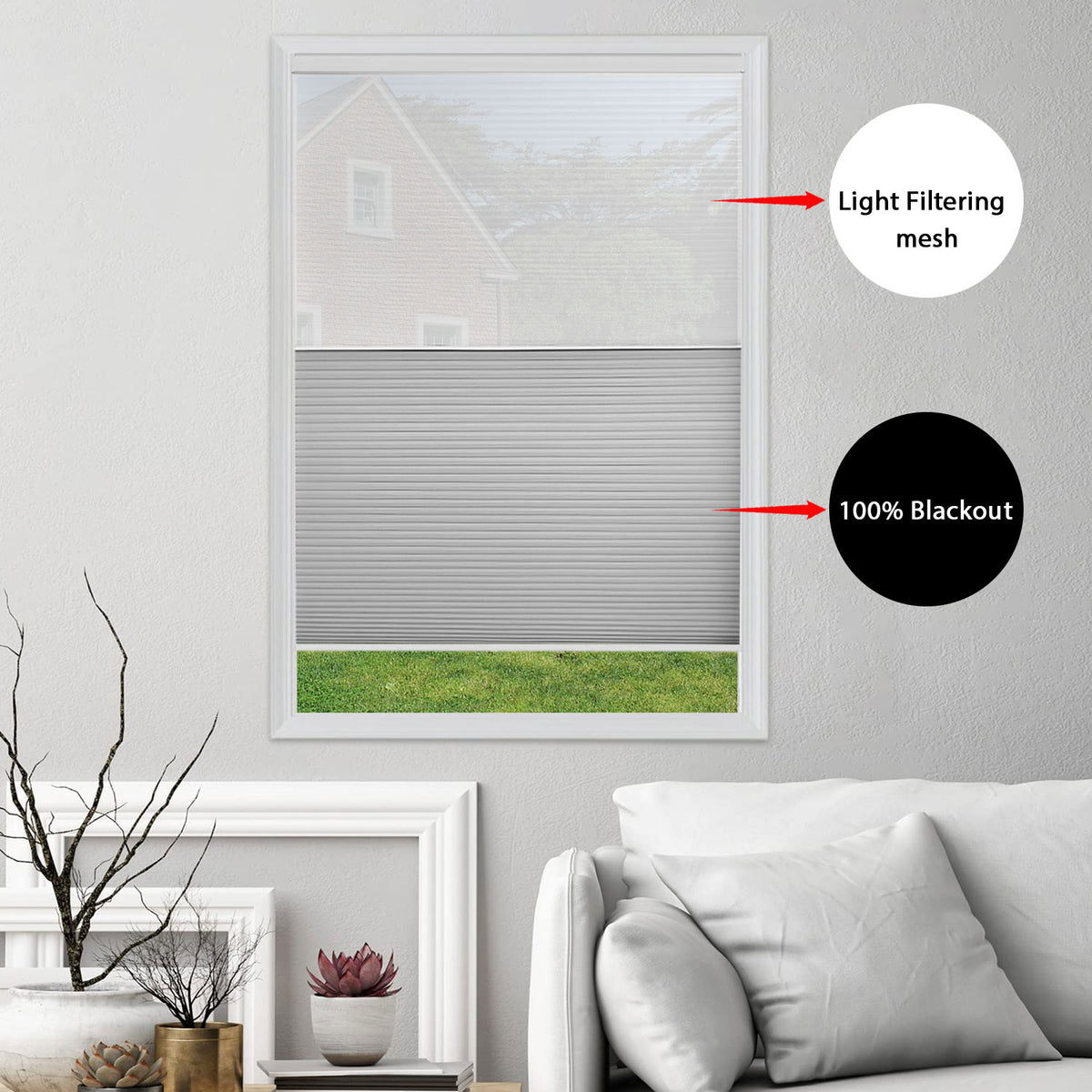 Buy Motorized Cellular Window Shades for Modern Homes – BlindsMagic