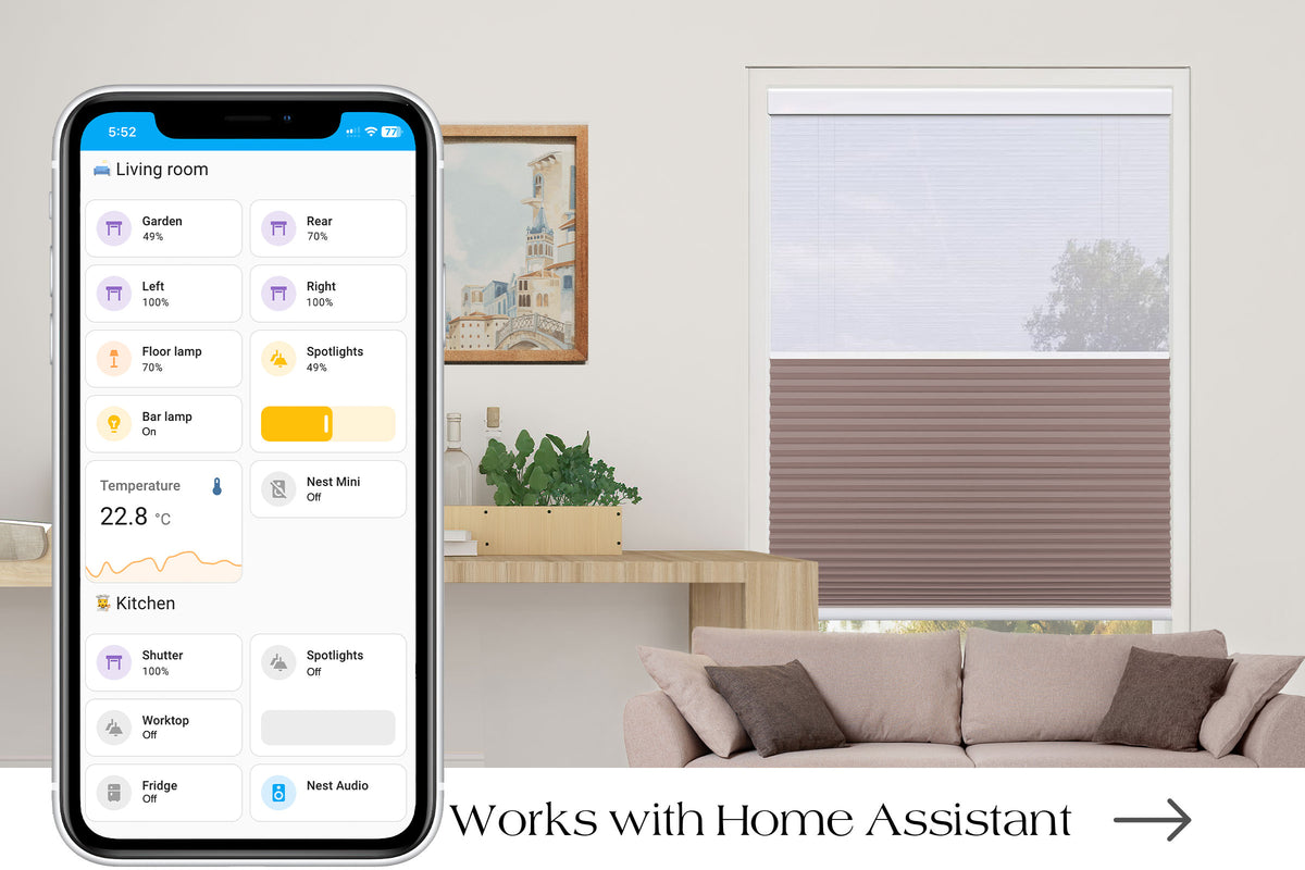 Custom Smart Motorized Blinds & Shades, Easy Installation!