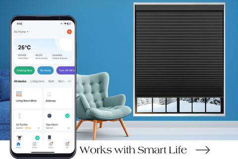 Buy Custom Smart Remote Motorized Window Blinds & Shades – BlindsMagic